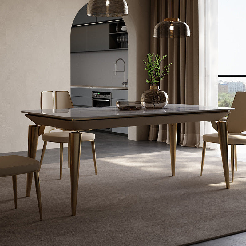 Signature Riviera Marble Top Dining Table - Ever Smile Furniture 65% ...