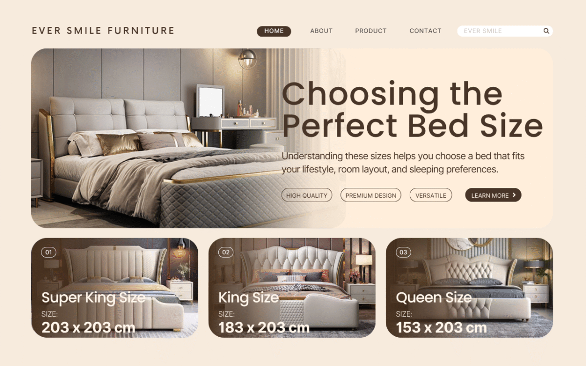 Understanding Bed Sizes: Super King, King, and Queen Explained - Ever ...